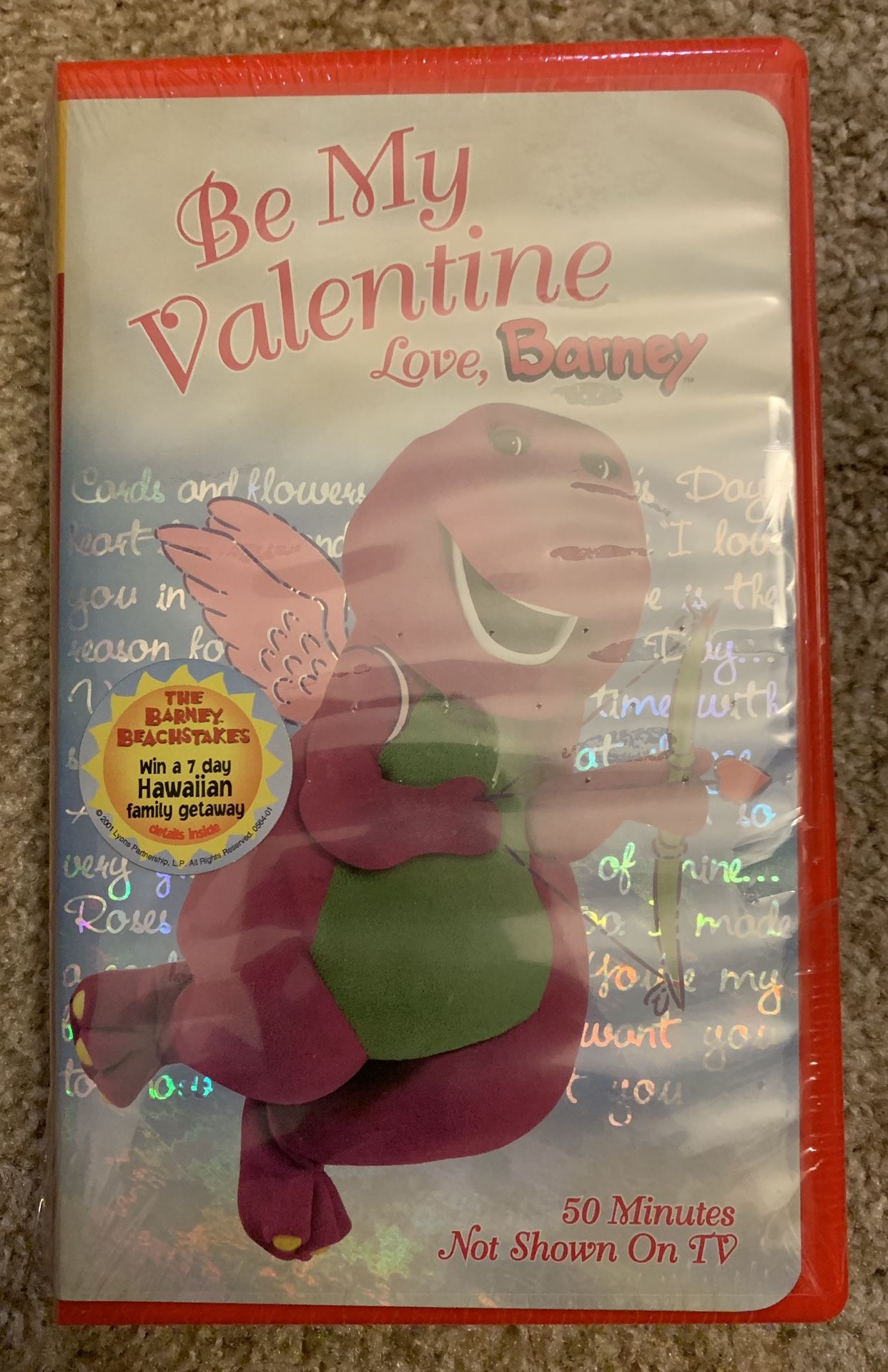 Barney Be My Valentine Love Barney Vhs
