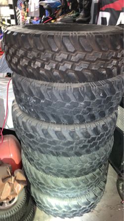 6 BFGOODRICH Tires Baja T/A 33X10.5R15MUST GO!!! for Sale in Phelan, CA ...