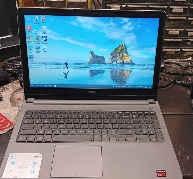 DELL INSPIRON 5555 AMD A10-8700P 1.8GHz 12GB RAM 500GB SSD DVD+/-RW SSD ...