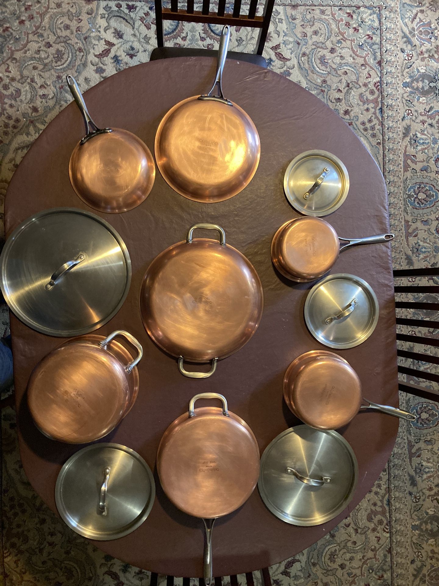 Calphalon Copper Bottom Pans for Sale in Seattle, WA - OfferUp