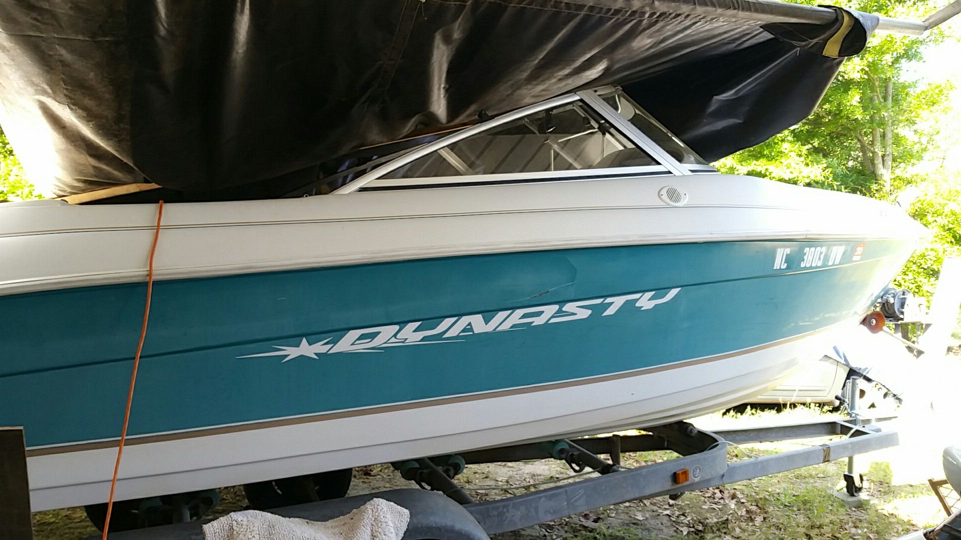 For sale boat 1997 dynasty for Sale in Fayetteville, NC - OfferUp