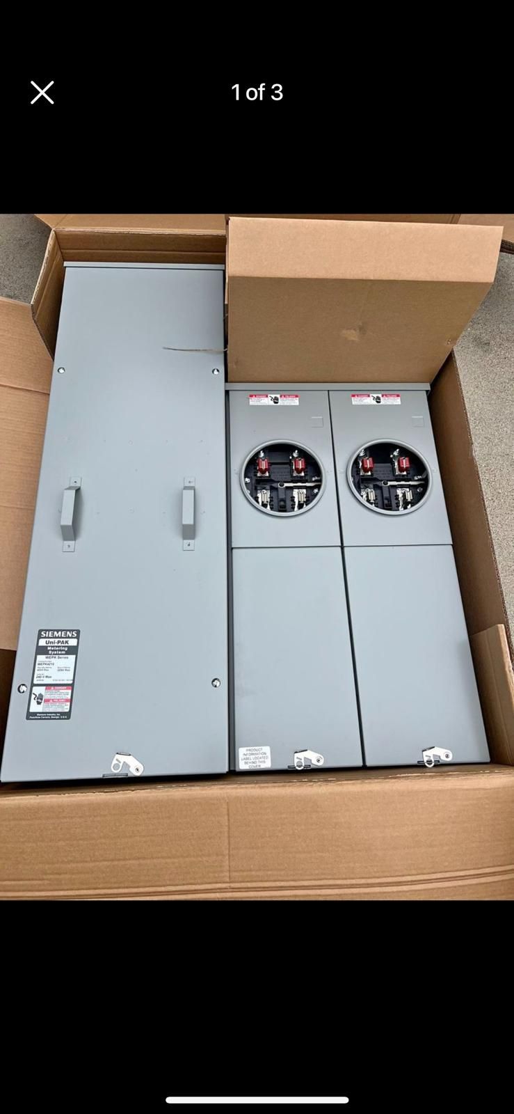 WPK4212 -400A 2 Gang Meter Panel for Sale in Alhambra, CA - OfferUp