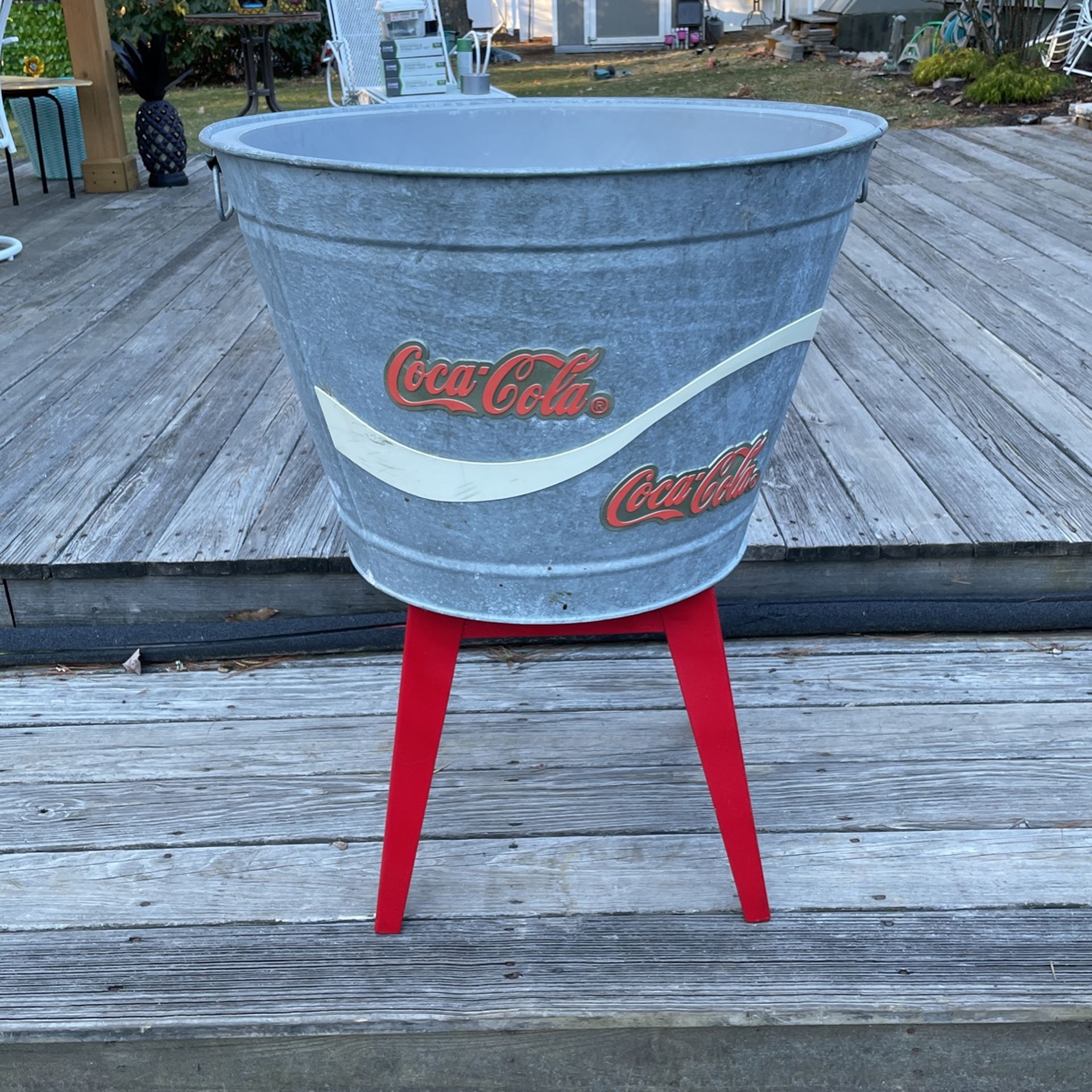 Coca Cola Tub Cooler