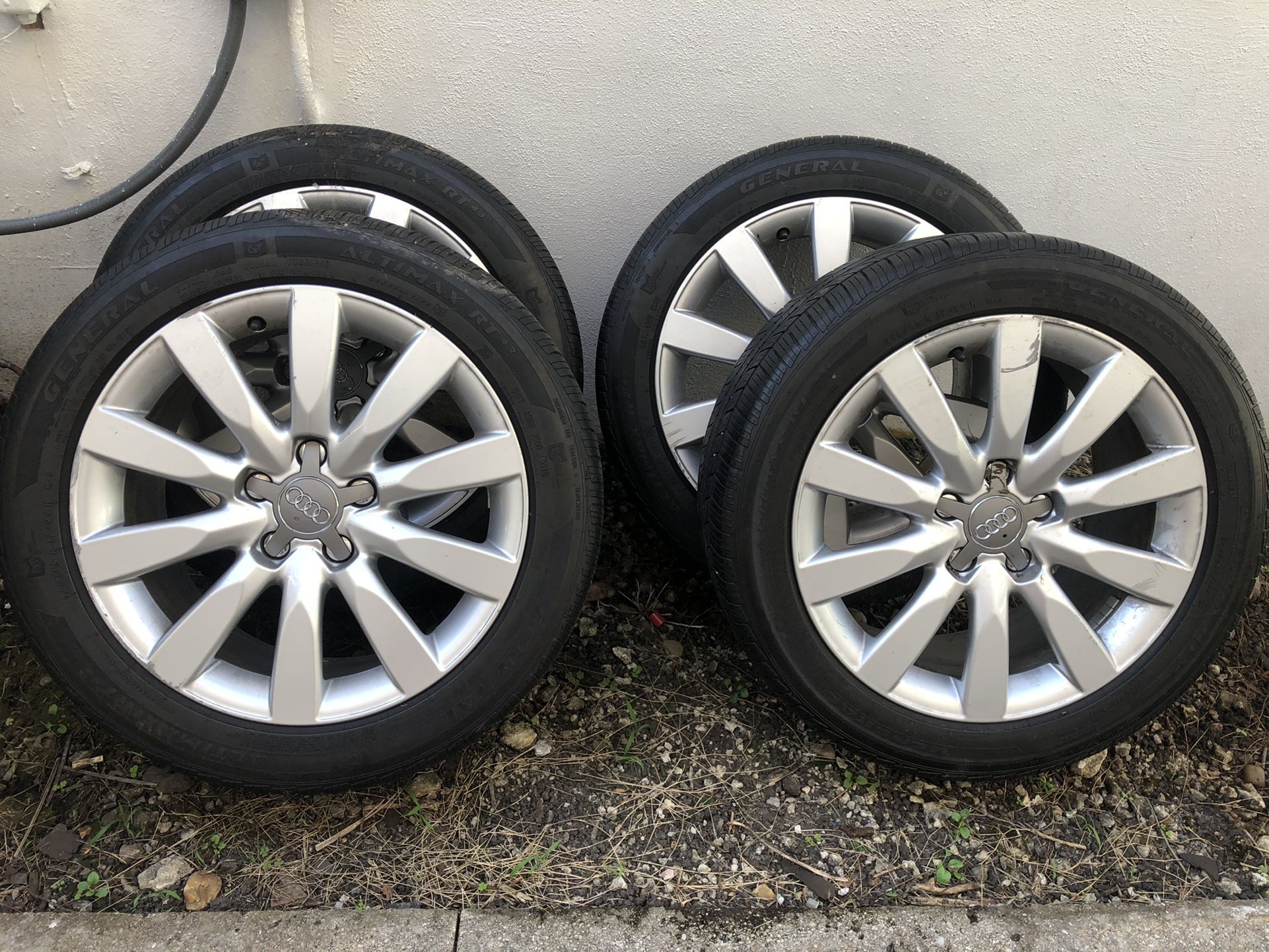 2009 Audi A4 Avant OEM Wheels 17” for Sale in Miami, FL - OfferUp