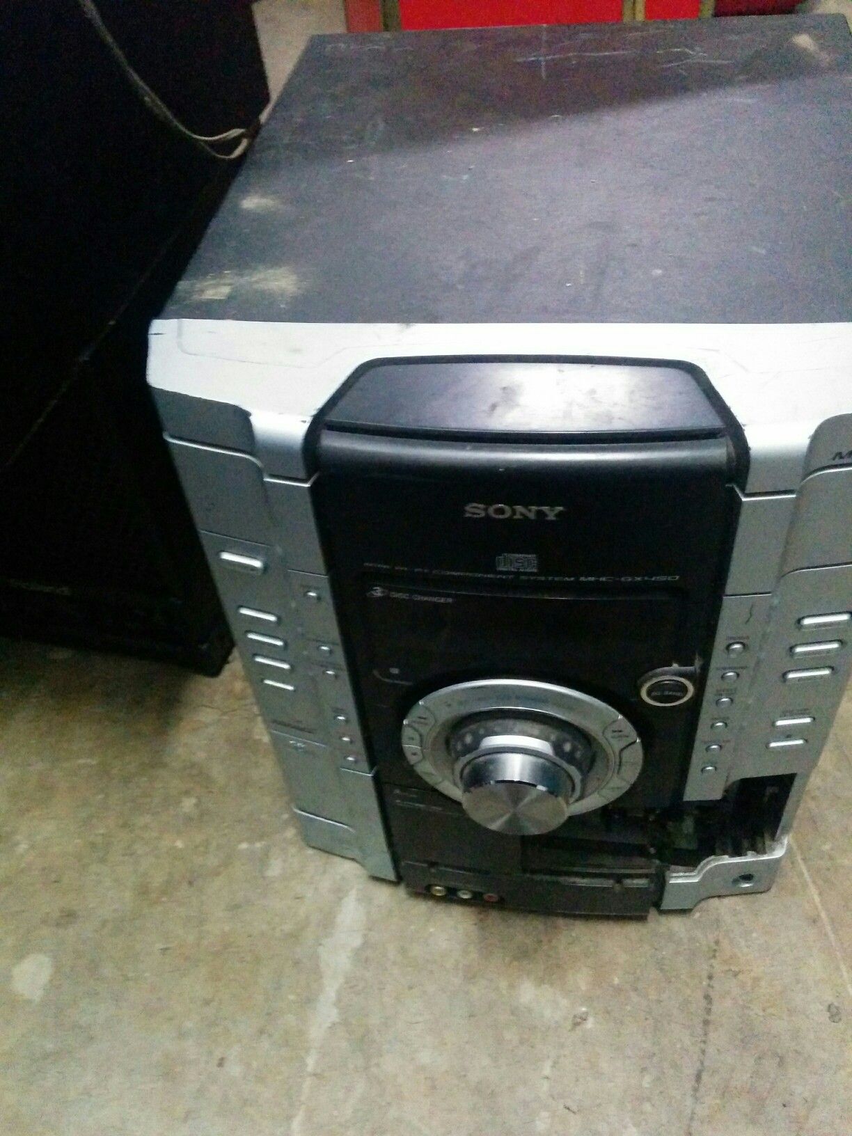 Sony Stereo System With Subwoofer