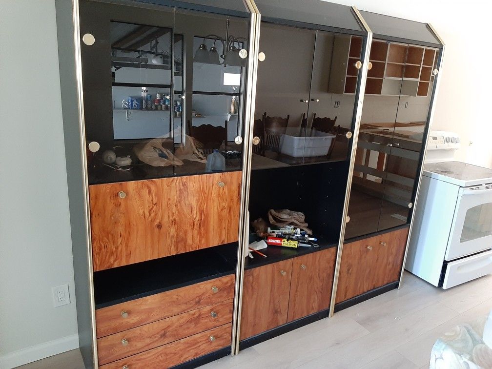 3 Piece Wall Unit/Display Cabinet for Sale in Fort Lauderdale, FL - OfferUp