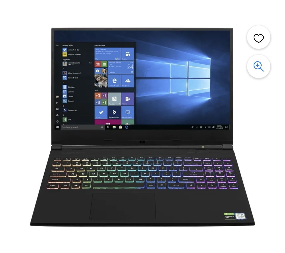 EVOO Gaming Laptop 15" FHD 144Hz Display, THX Spatial Audio, Tuned by ...