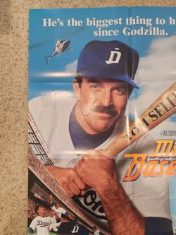 NEW OLD STOCK RARE MR. BASEBALL MOVIE POSTER ORIGINAL FINAL 27x40 TOM ...