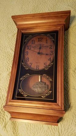 Harley Davidson Bulova Wall Clocks