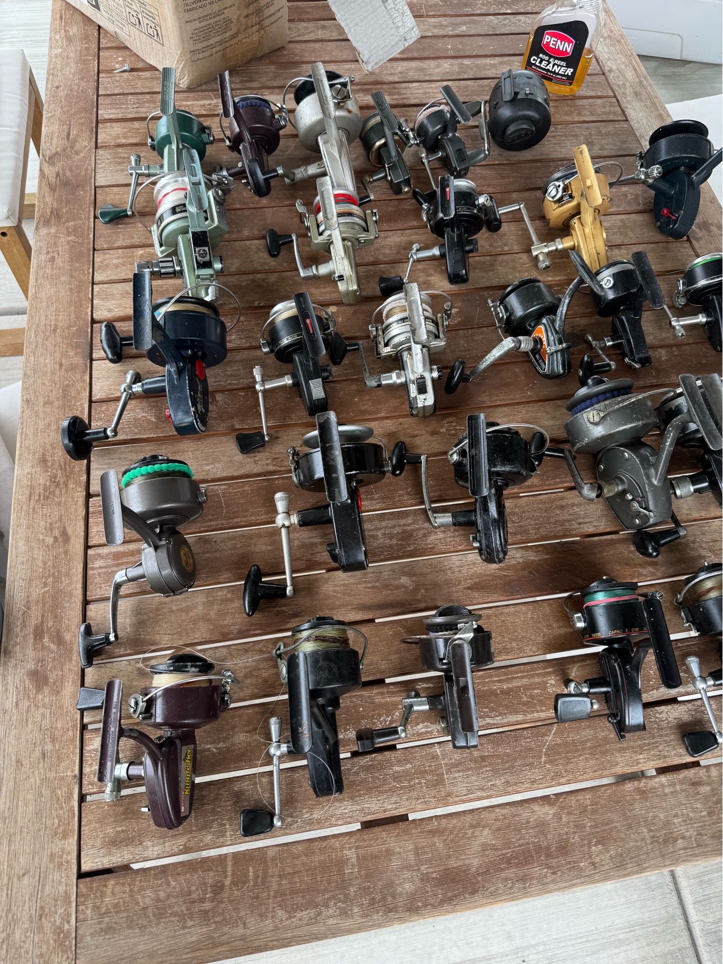 29 Vintage Fishing Spinning Freshwater Saltwater Spinning Reels Garcia ...