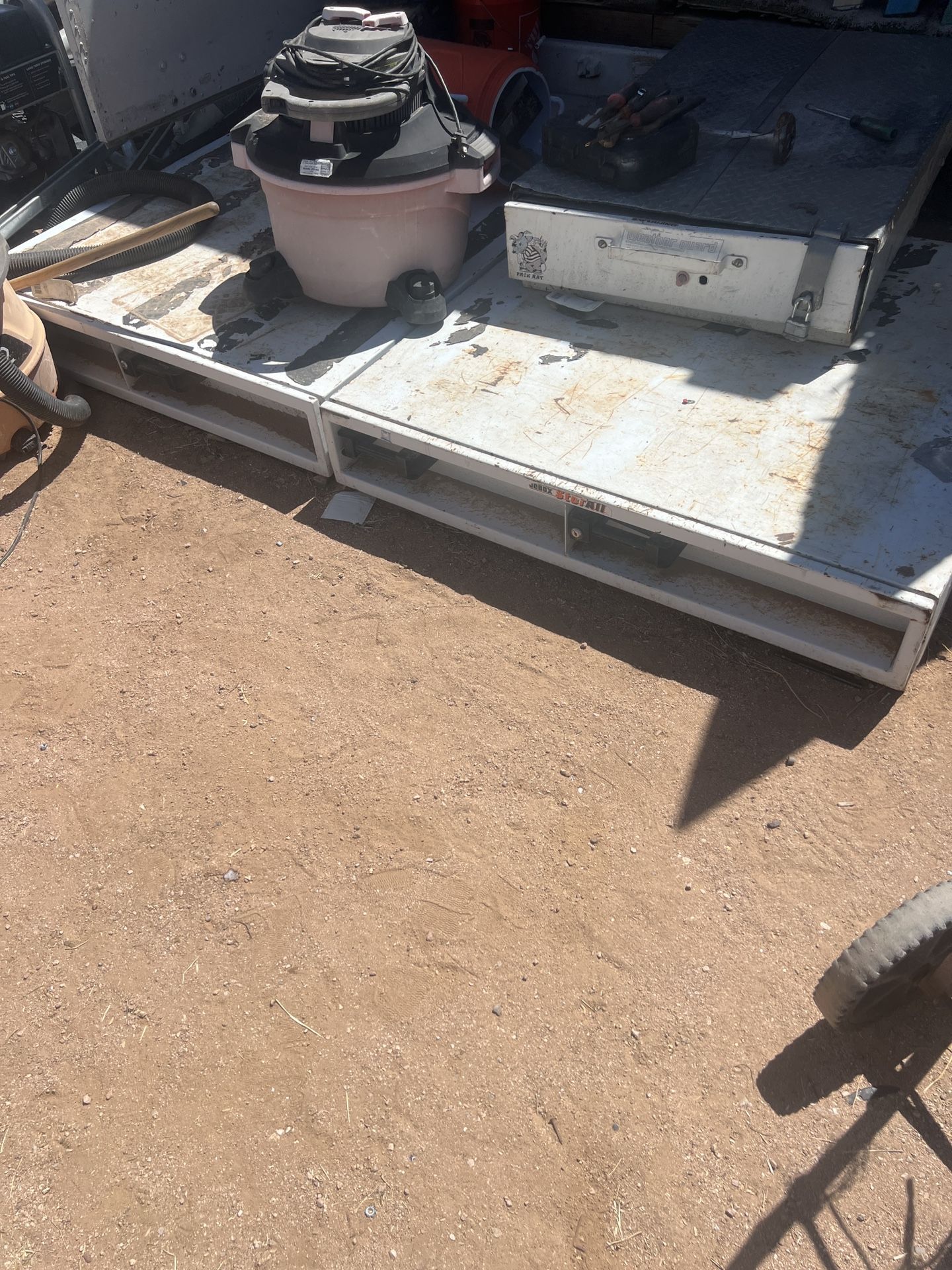 5 Pack Rat Tool Boxes 30” To 48” Wide 4” Long for Sale in Apache ...