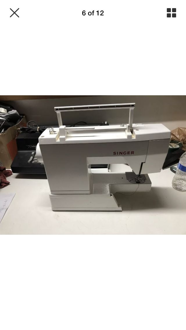 Singer/Sewing machine model-4572 heavy Duty - untested- no power cord ...