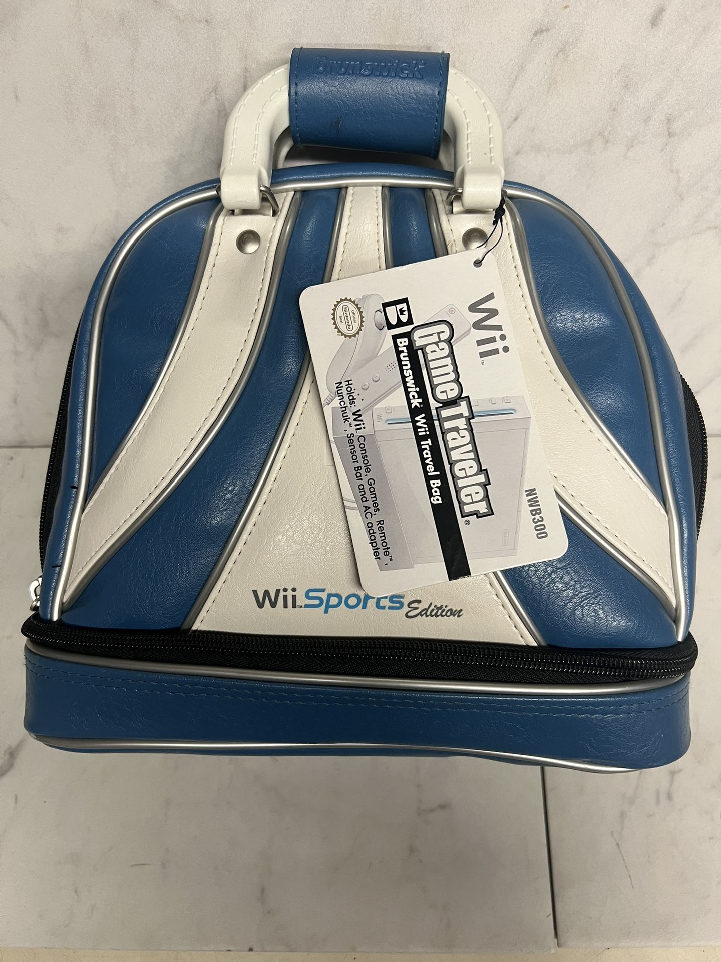 Brunswick Wii Sports Edition Nintendo Blue White Game Traveler Wii ...