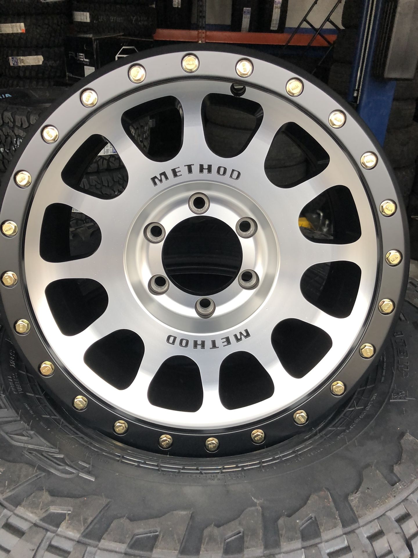 Method nv 305 wheels with falken wilpeak at3w 265/70/17 Tacoma 4runner ...