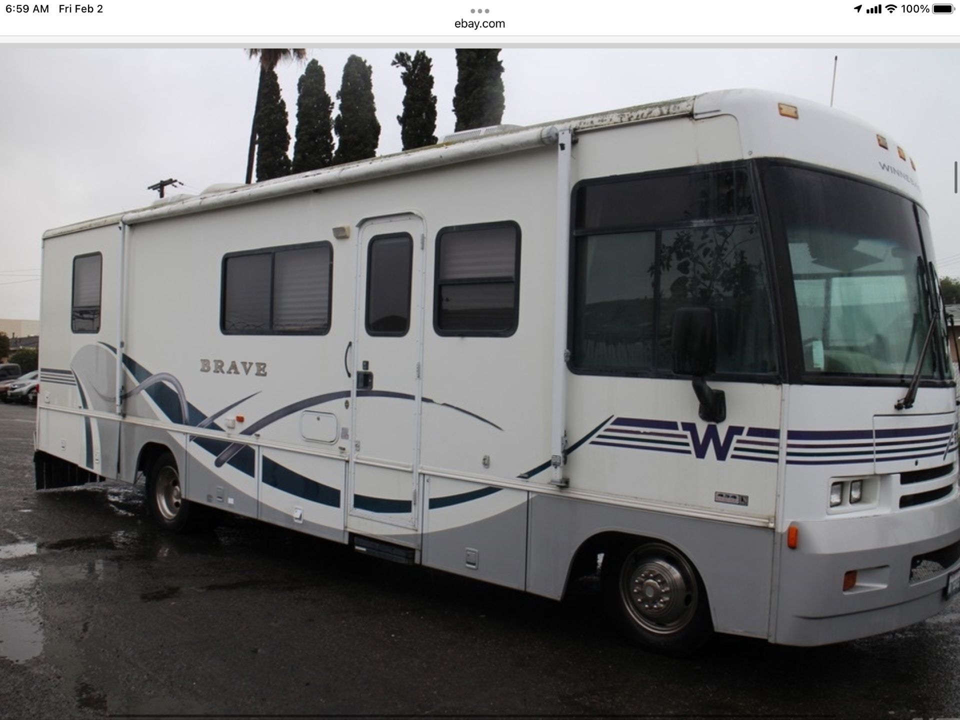 1998 Winnebago Brave RV 32 FT 7.4 L , 15K miles only for Sale in ...