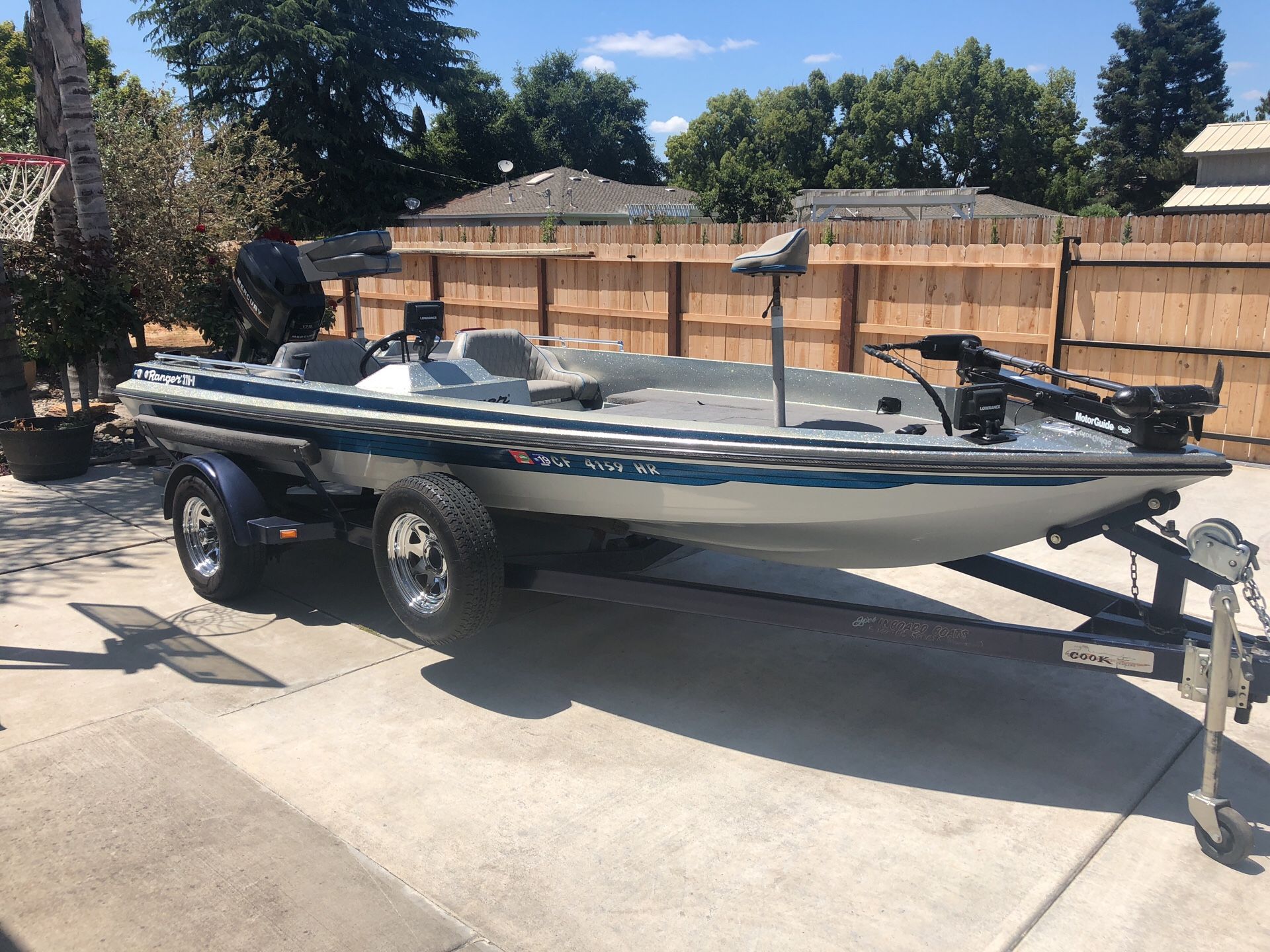 1985 ranger 370v fishing boat for Sale in Turlock, CA - OfferUp