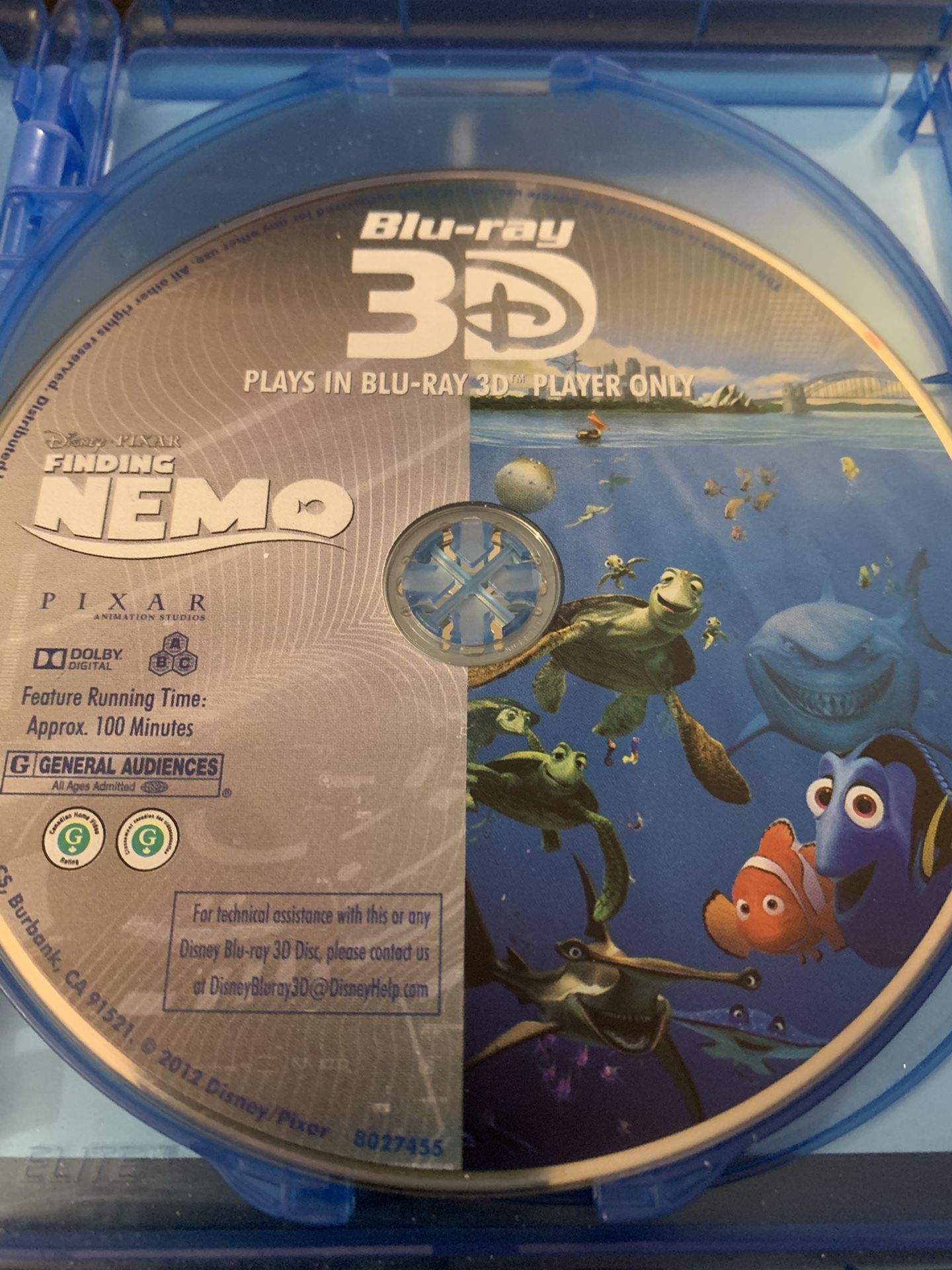 Disney’s FINDING NEMO Ultimate Collector’s Edition (3D Blu-Ray + Blu ...