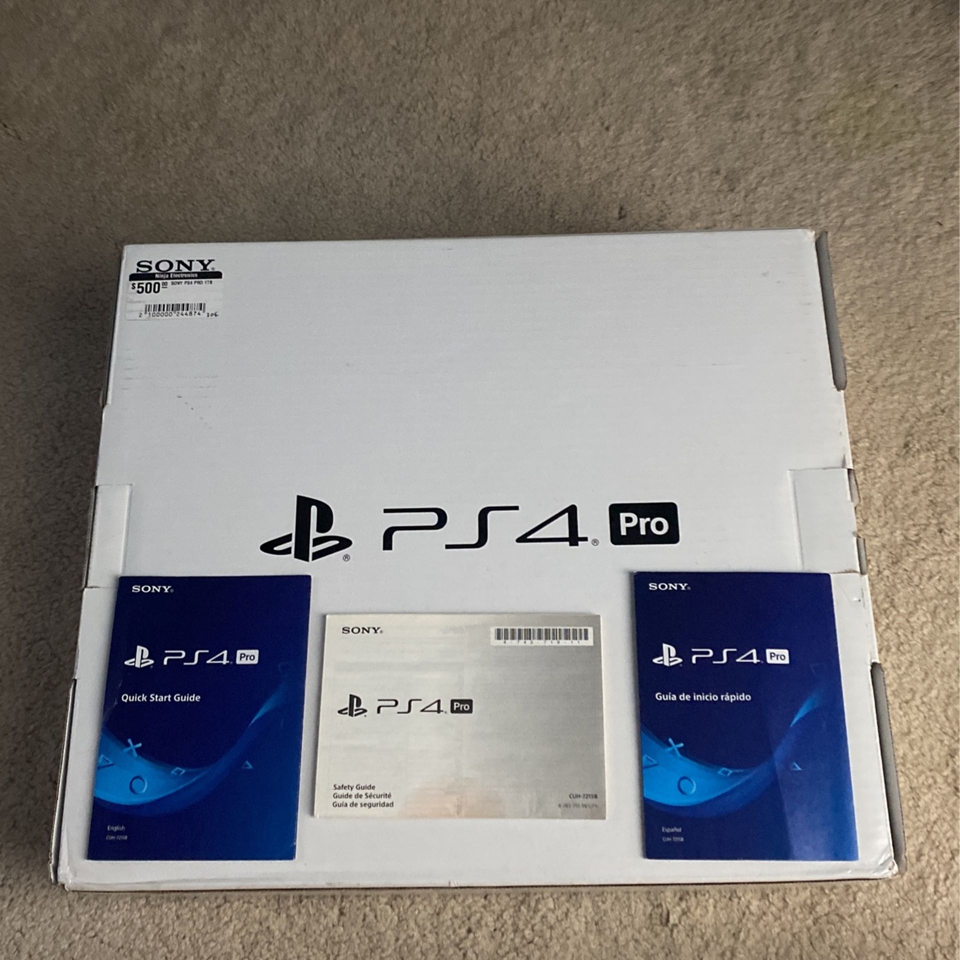 Ps4 System Box