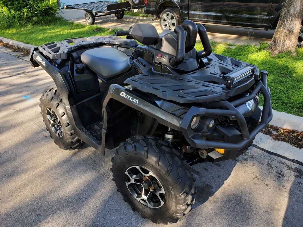Can-am Outlander 1000 4x4 ATV 4wheeler sportsman rzr xmr for Sale in ...