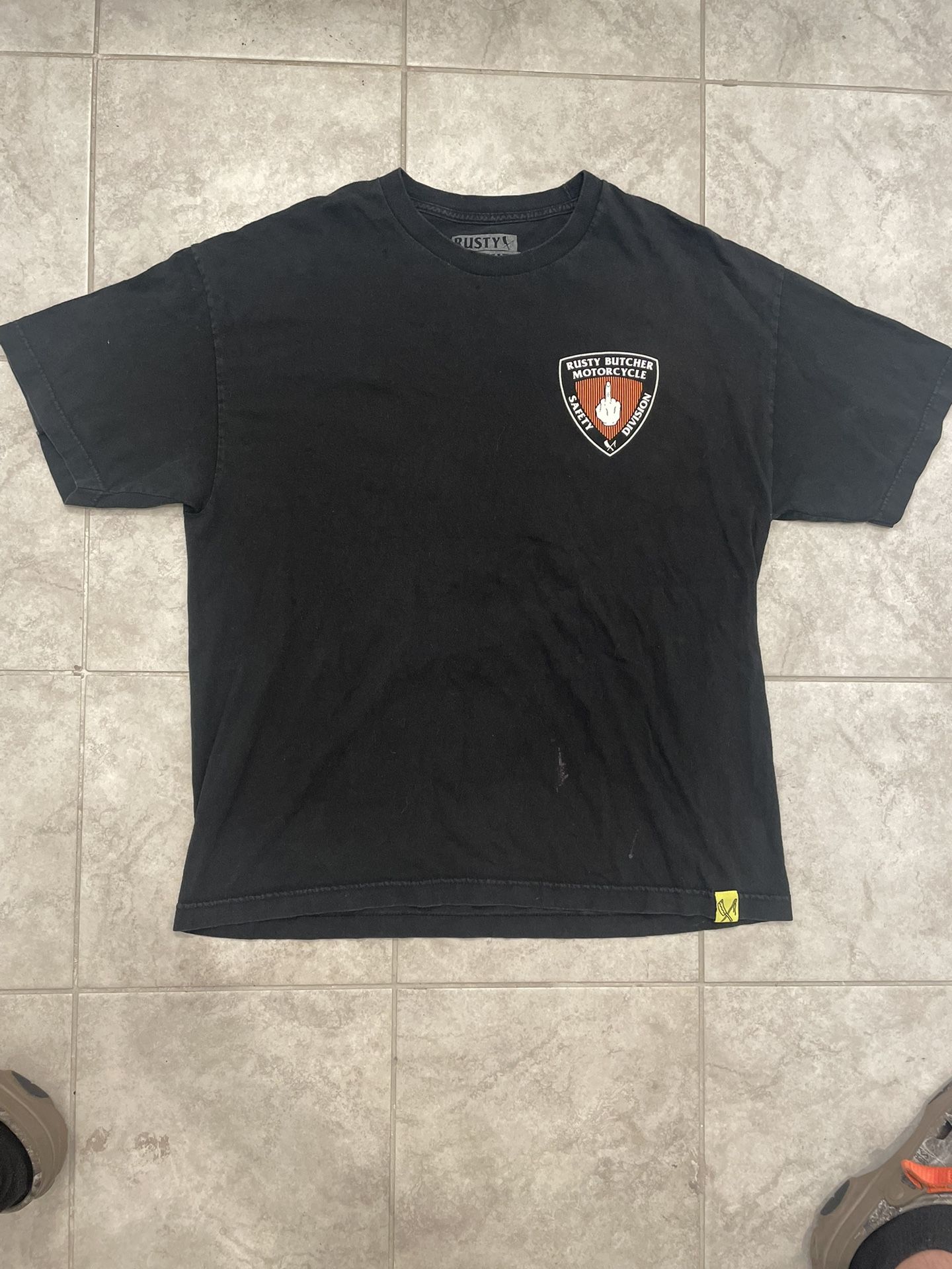 Rusty Butcher “Safety T-Shirt” Tee for Sale in San Antonio, TX - OfferUp