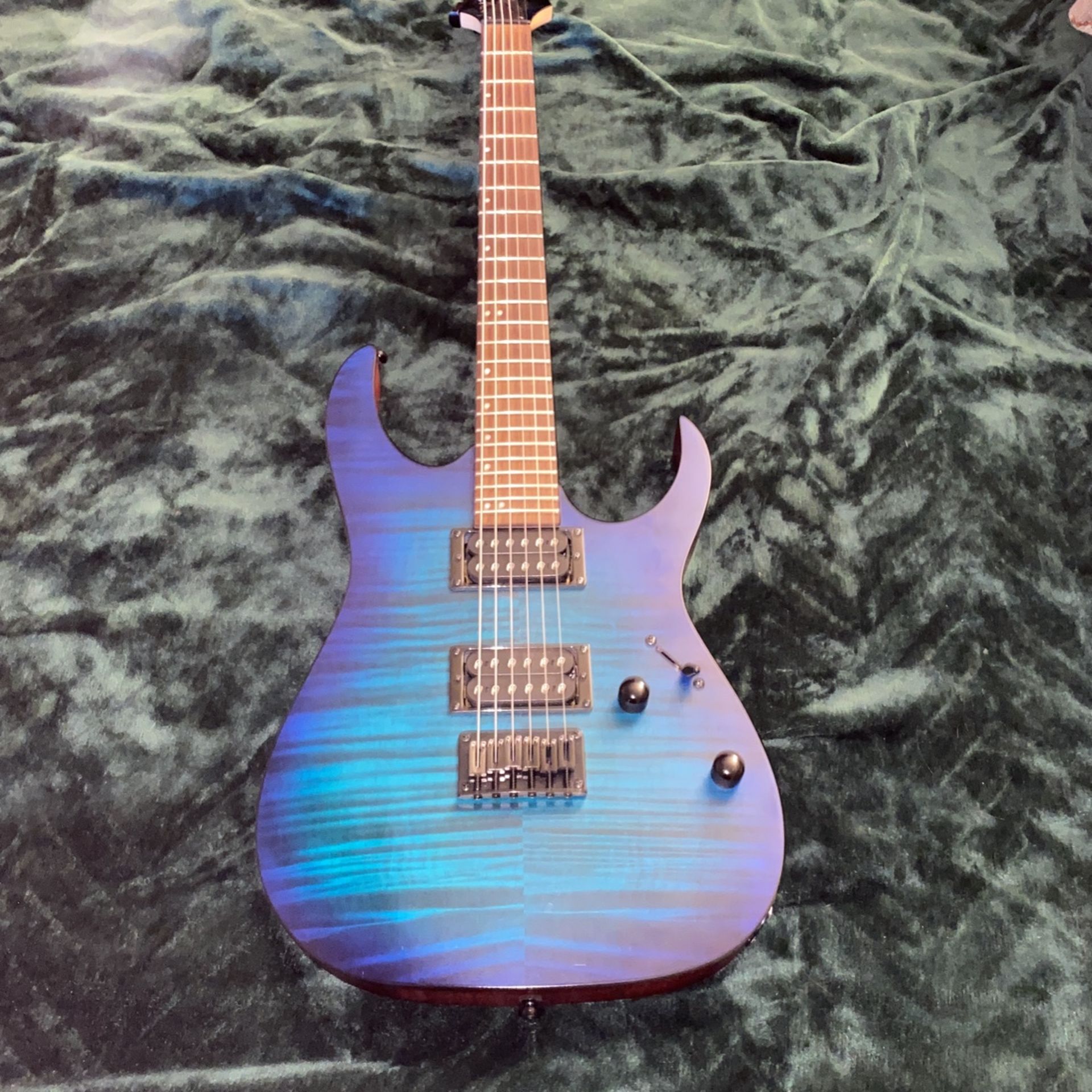 Ibanez RG Super Strat Stratocaster Beautiful Blue Jem Double Humbucker ...