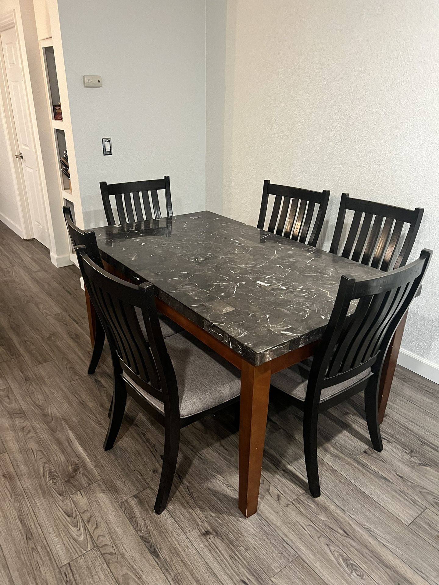 Used Dining Table and 6 Chairs Set for Sale in San Diego, CA - OfferUp