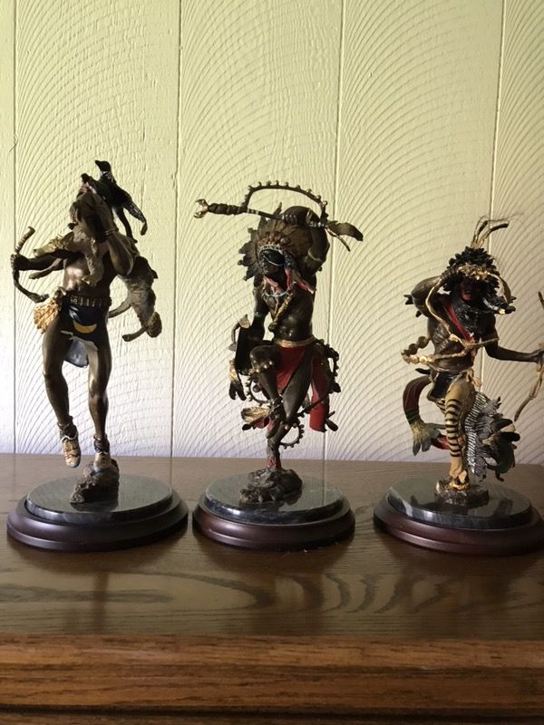 franklin mint bronze indian statues for Sale in Bethel Park, PA - OfferUp
