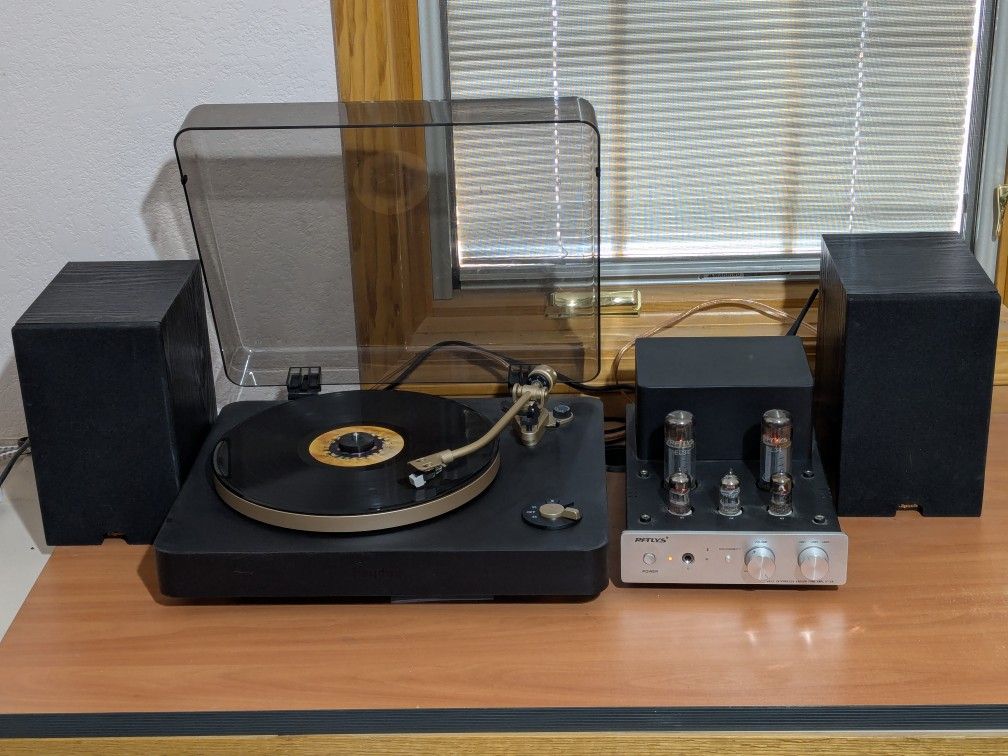 Turntable + Tube Amp + Speakers Combo for Sale in Scottsdale, AZ - OfferUp