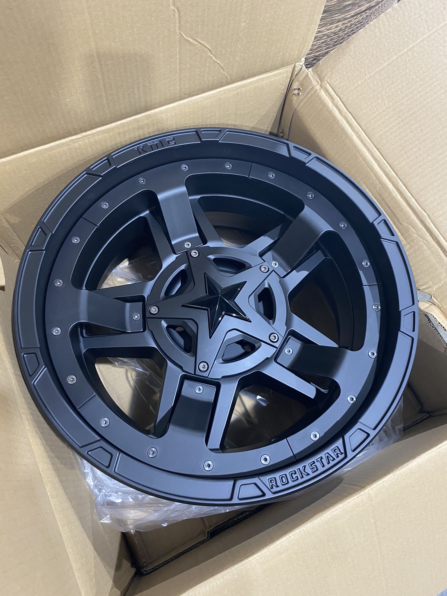 20x10 XD RS3 Rockstar Black KMC wheels rims brand new for Ram or Jeep ...