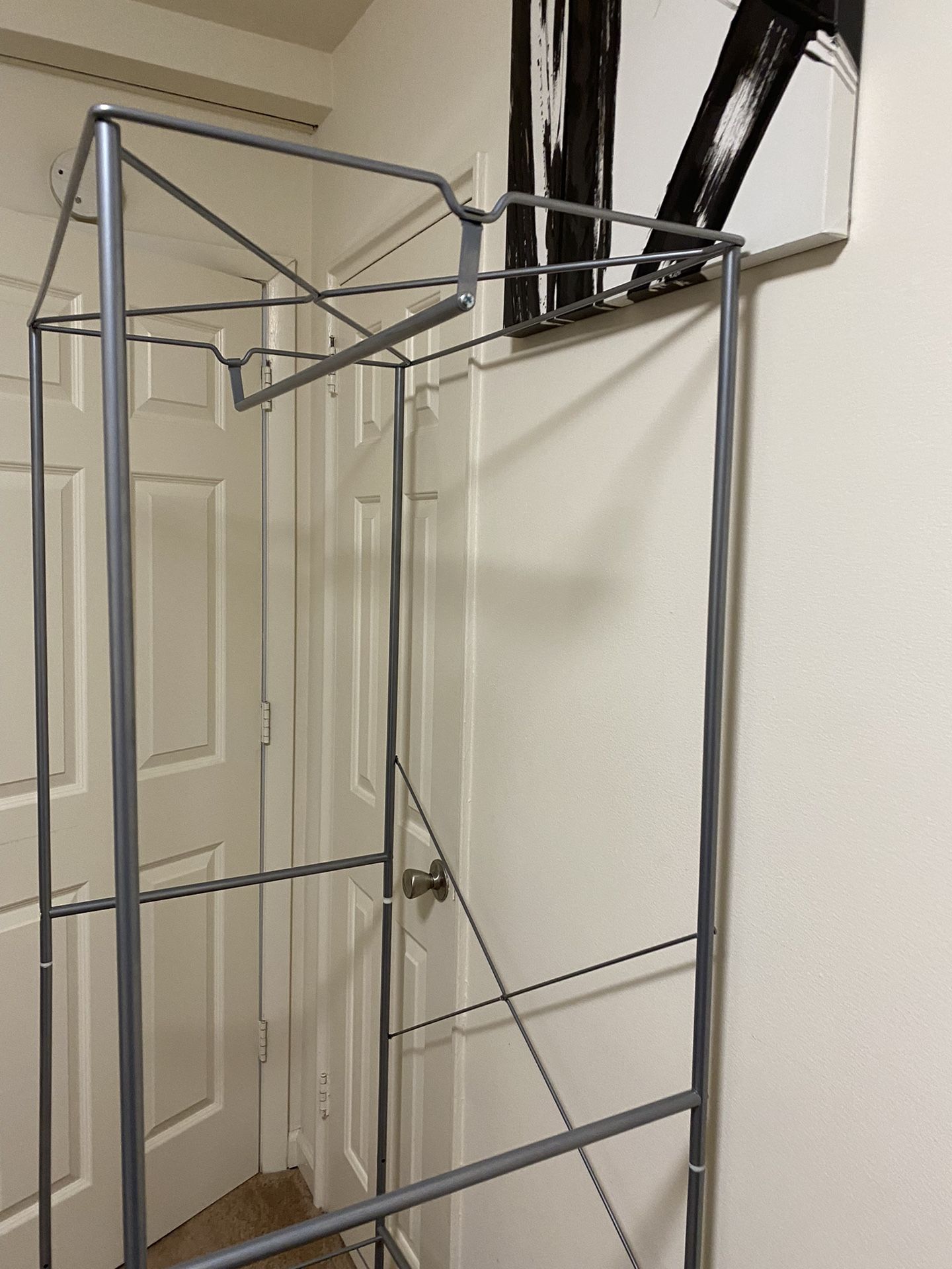 Ikea Breim Wardrobe White Pop Up Closet Furniture
