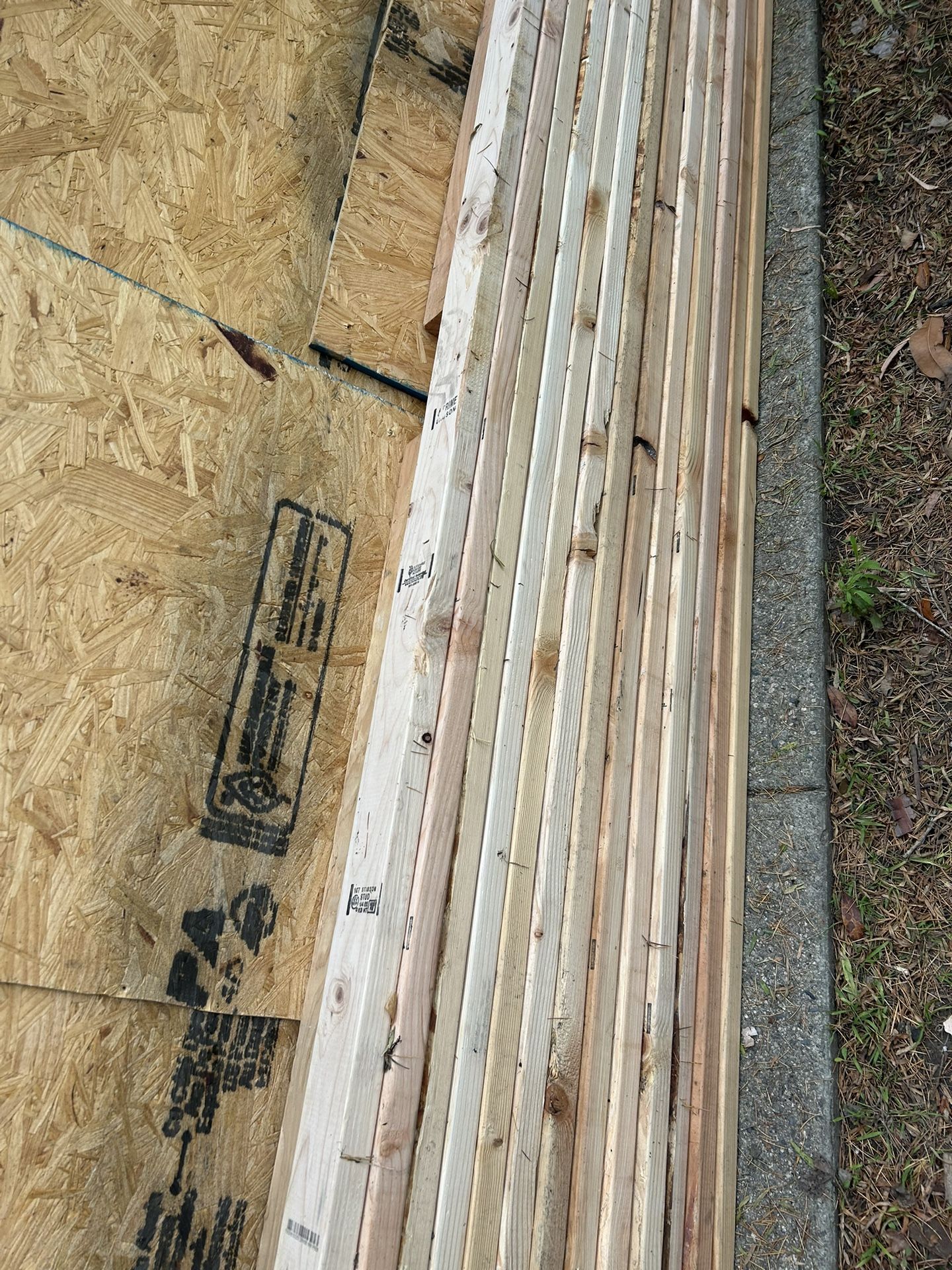 Wood OSB Sheathing 4x8 and 2x4 Studs for Sale in Anaheim, CA - OfferUp