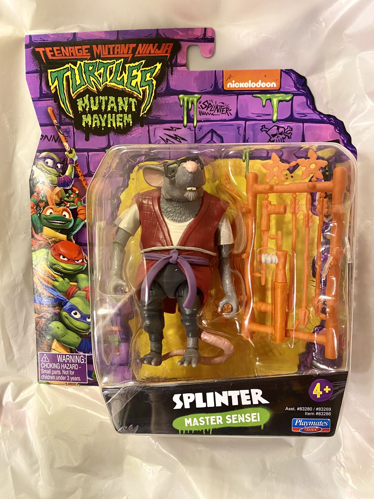 Teenage Mutant Ninja Turtles Splinter Toy
