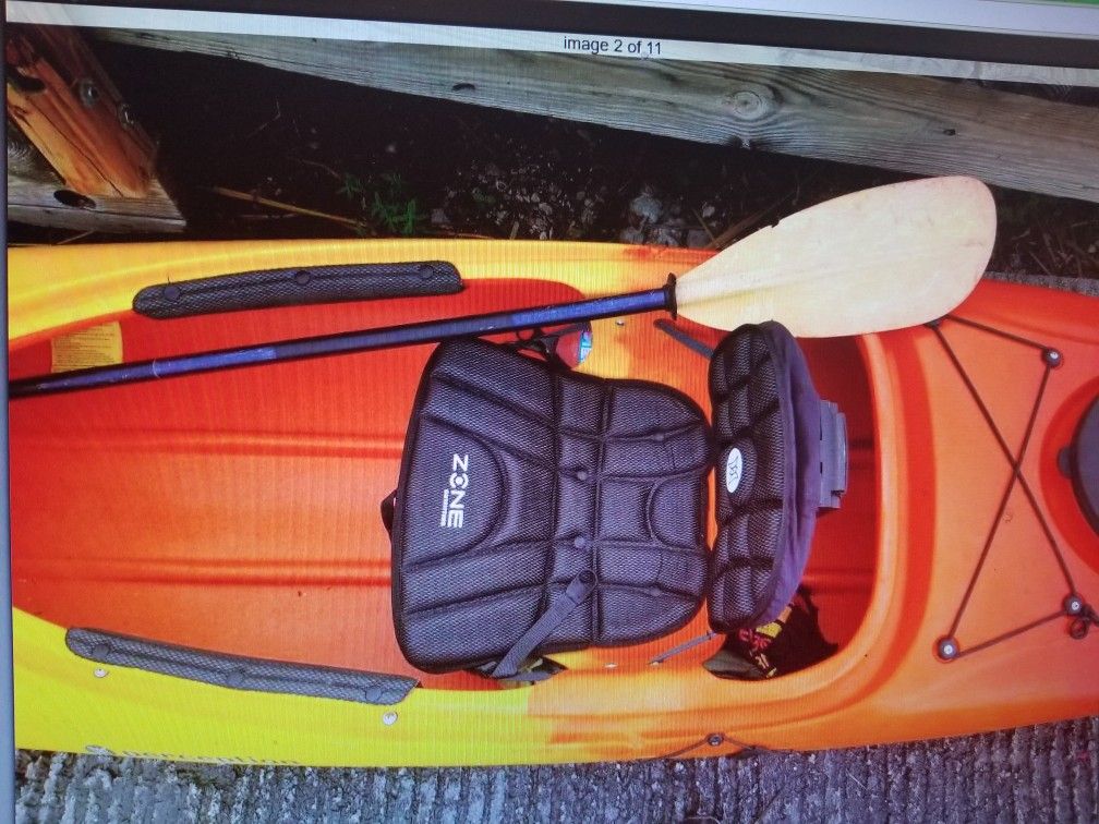 Perception Prodigy 12 ft recreational kayak- sunset - 2018 for Sale in ...
