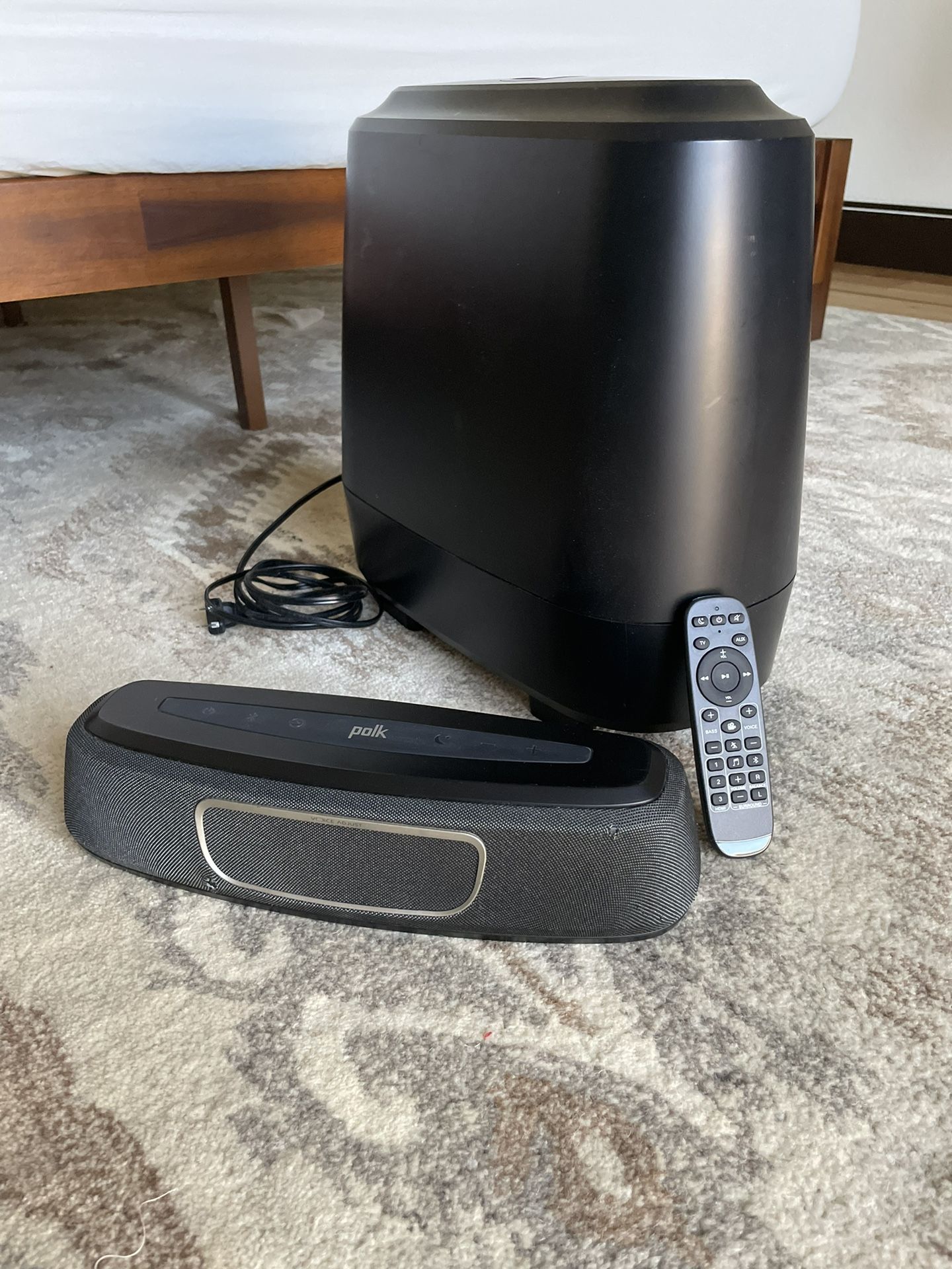 Polk Audio Magnifi Mini Home - Ultra Compact Sound Bar w/ Wireless Sub ...