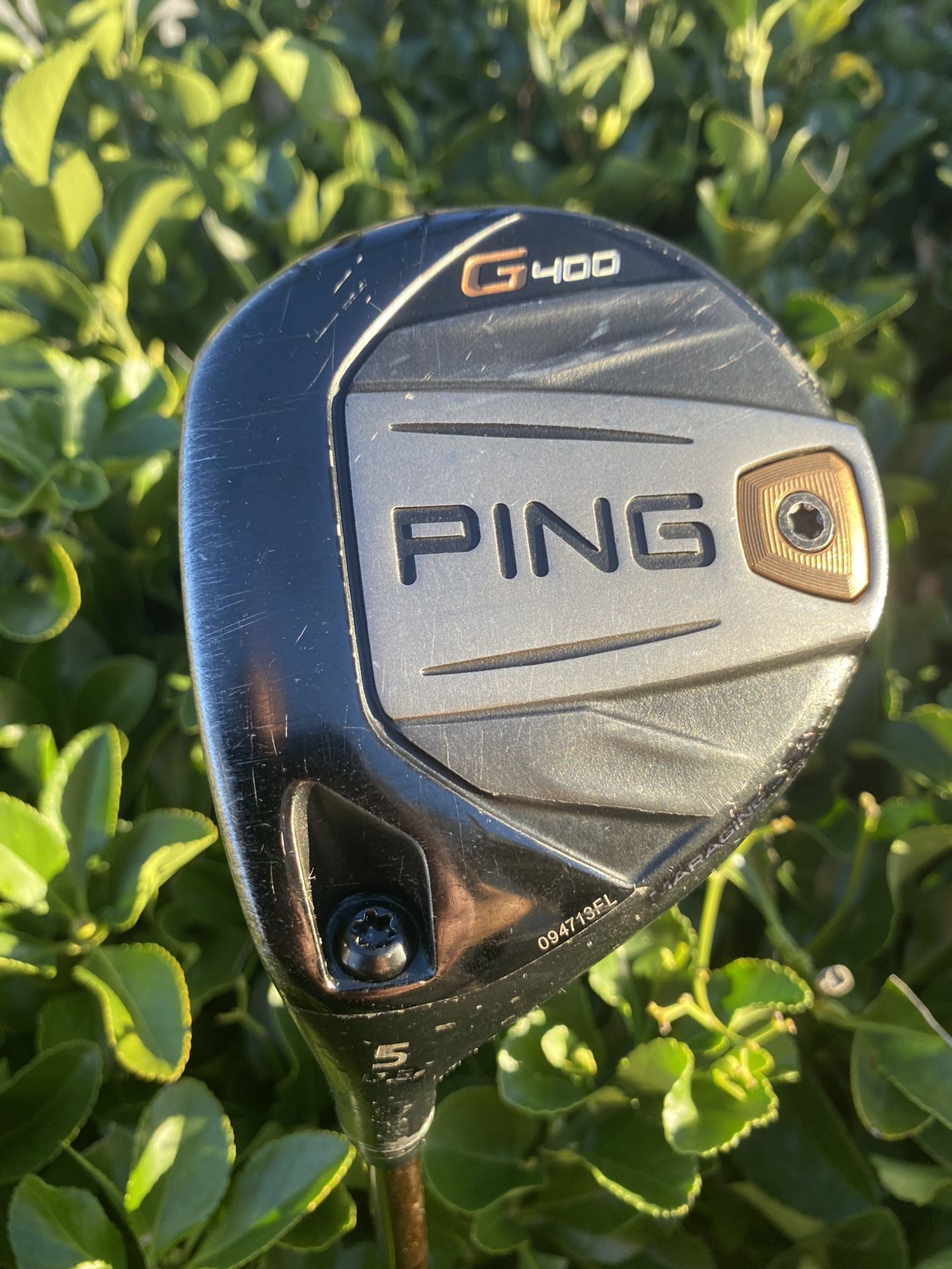 LEFT HANDED PING G400 GOLF FAIRWAY WOOD 17.5 ADJUSTABLE LOFT W PING ...
