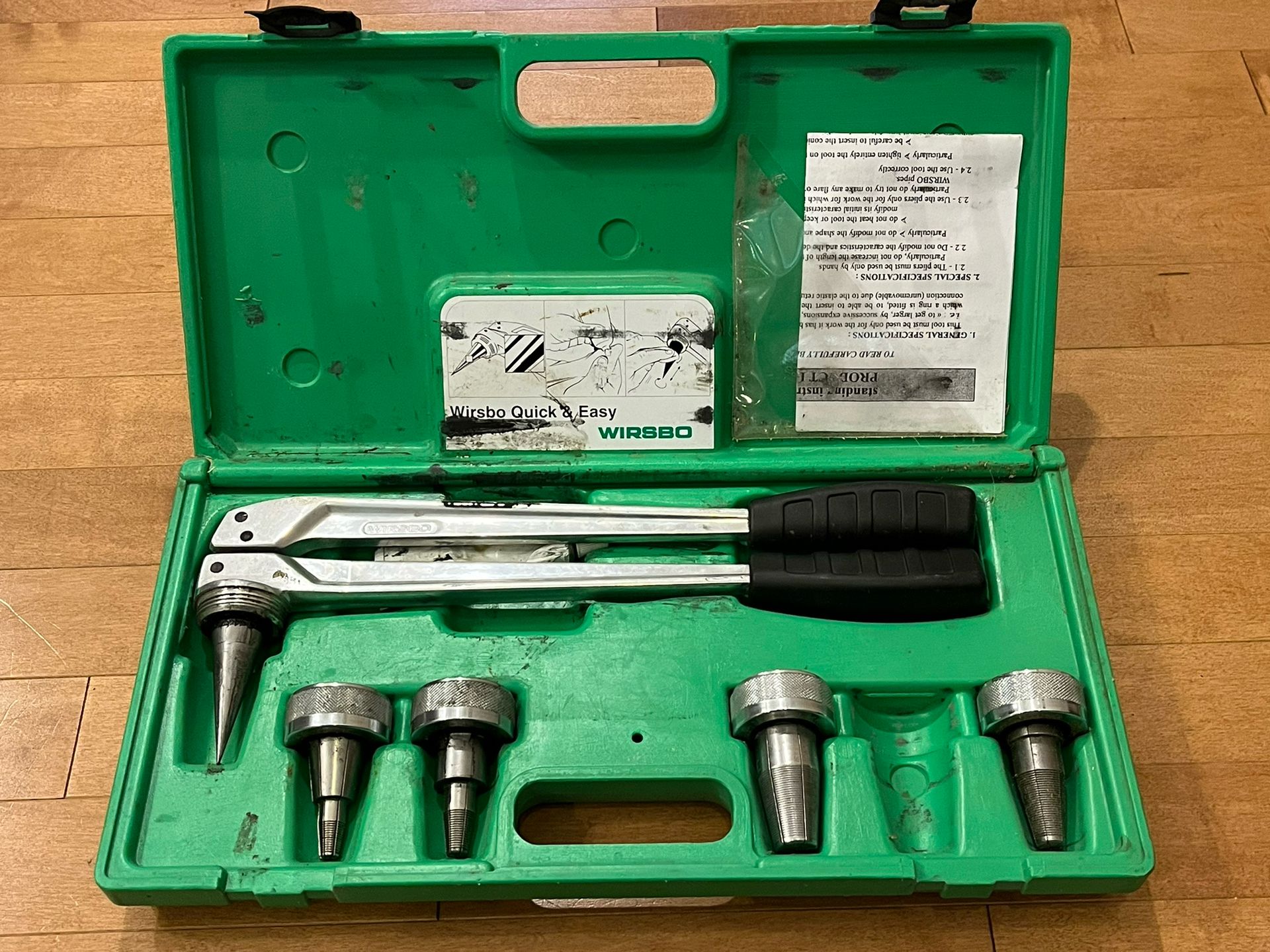 Uponor Wirsbo Pro Pex Expander Tool and case - 4 Sizes for Sale in ...