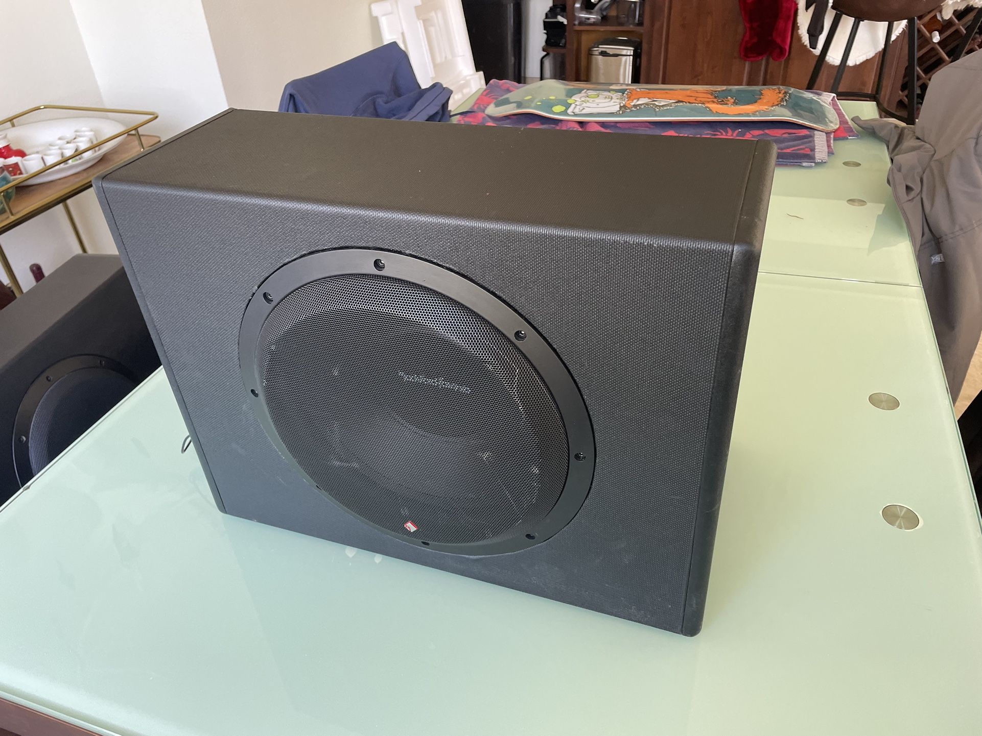 12” Powered Rockford Fosgate Subwoofer Built In Amp for Sale in San ...