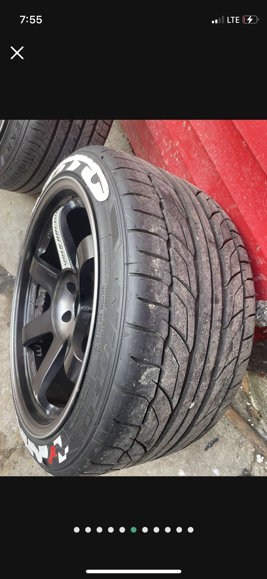 Limited Time Offer Volksracing Rays Te 37 Rims Wheel Tires for Sale in ...