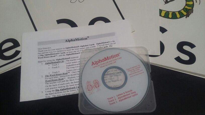 Alpha Motion alphabet cards with cd for Sale in Lake City, FL - OfferUp
