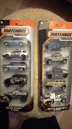 Matchbox Police Cars 5 Pack