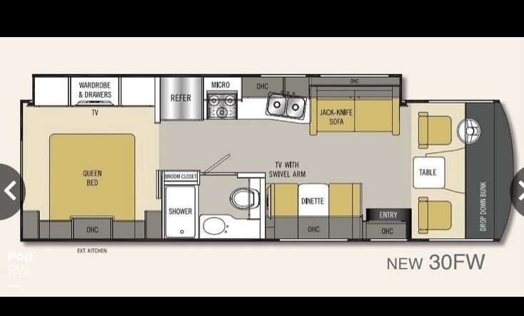 2016 Coachmen 30FW Pursuit Motorhome For Sale for Sale in Long Beach ...