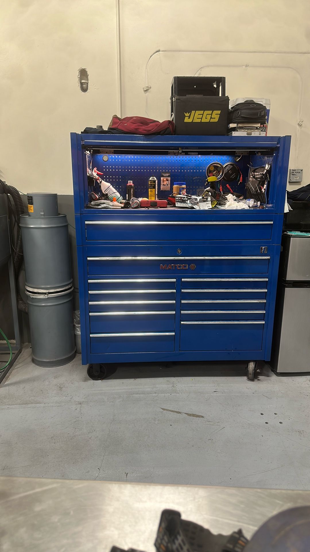 Matco 4s Toolbox W Top Drawer And Top Hutch for Sale in Las Vegas, NV ...