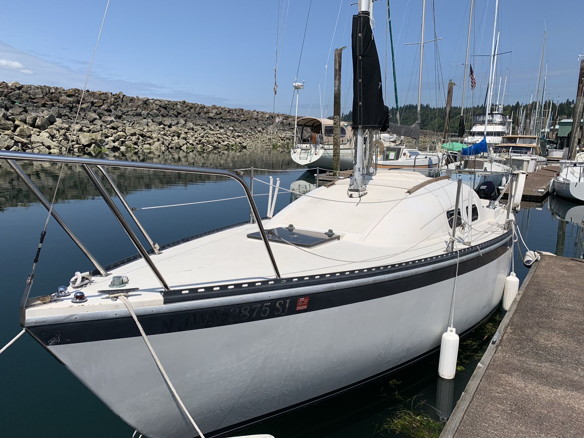 Sovereign 7.0 sailboat and trailer for Sale in Federal Way, WA - OfferUp