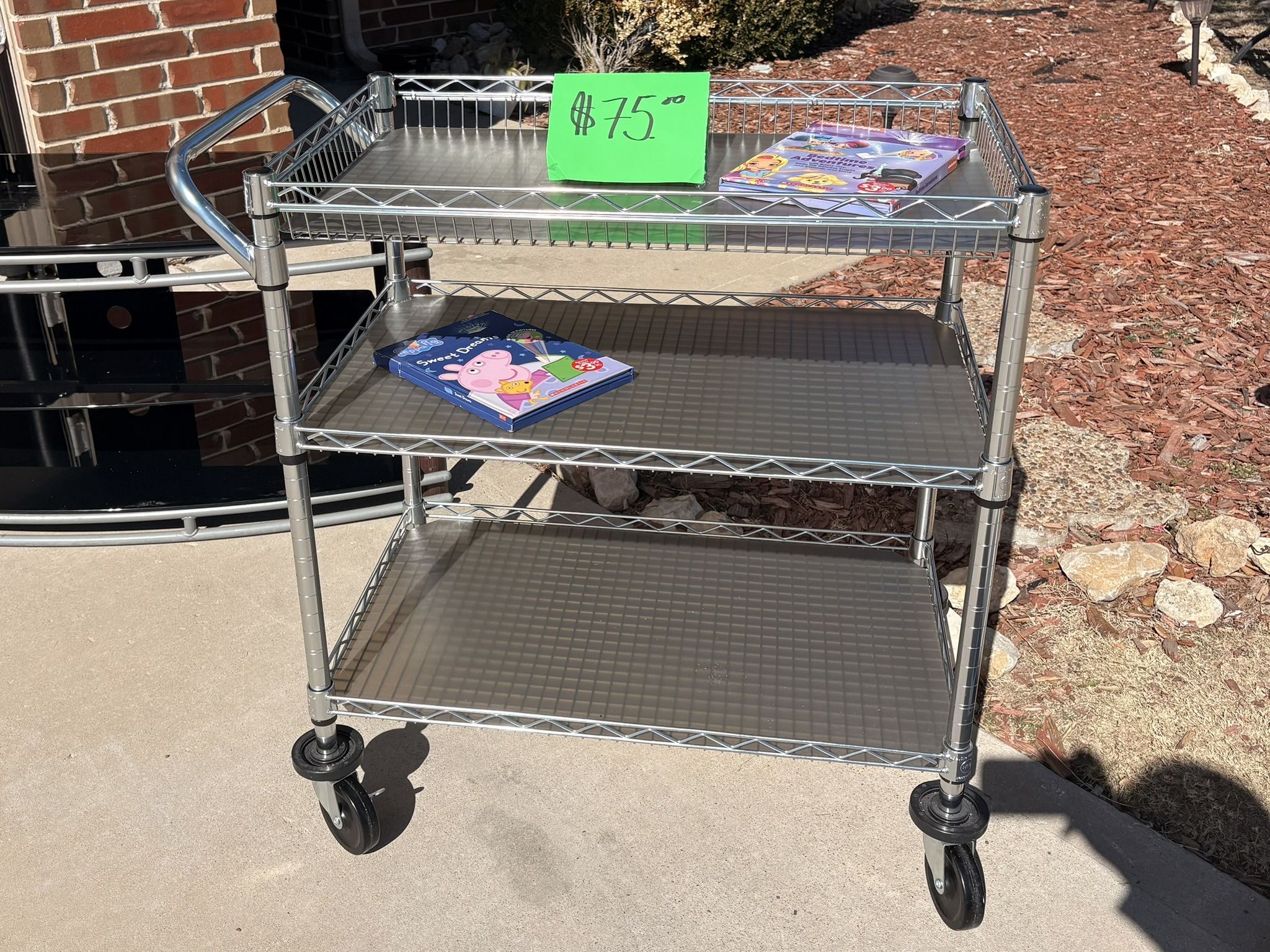 Member’s Mark NSF 3-Tier Heavy-Duty Commercial Utility Cart for Sale in ...