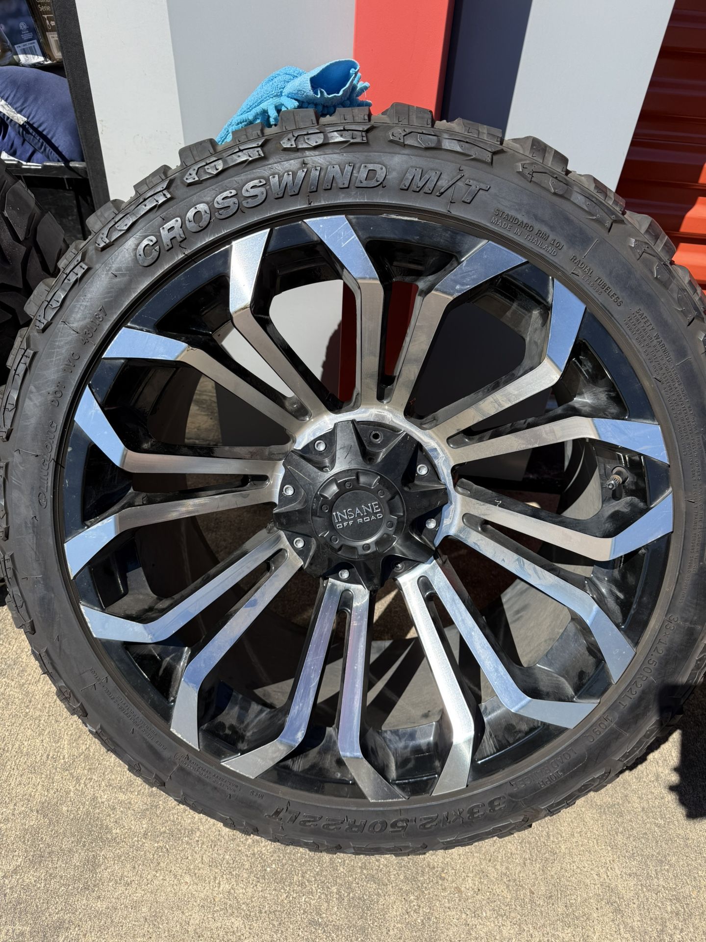 22X12 INSANE OFFROAD RIMS AND TIRES for Sale in Houston, TX - OfferUp