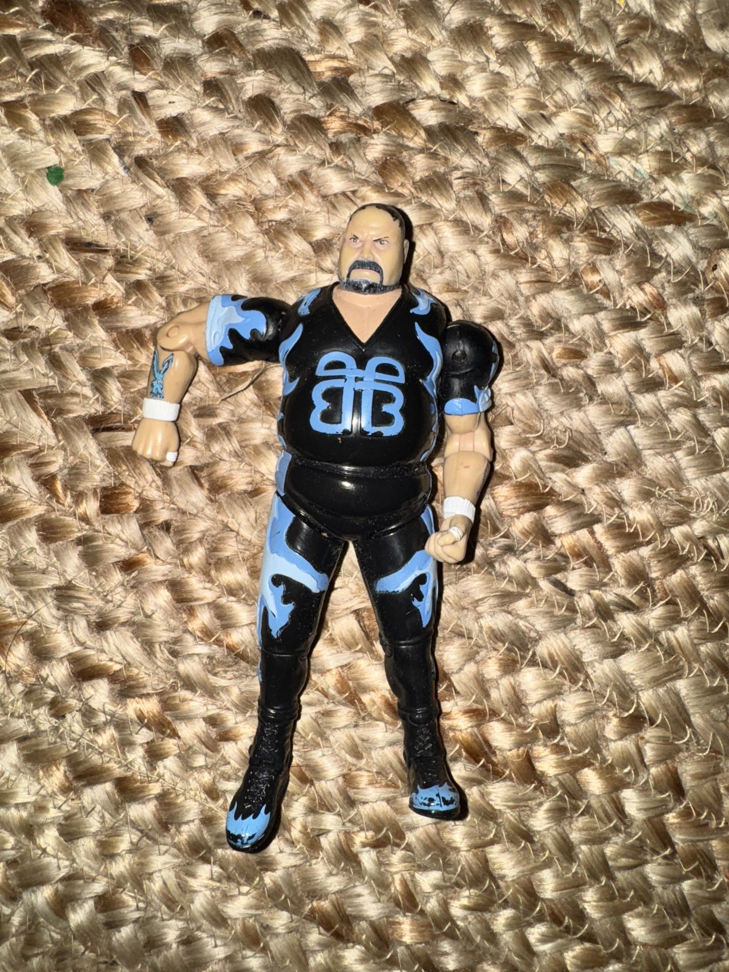 1999 WCW NWO Marvel Bam Bam Bigelow Wresting figure Bruisers WWF WWE ...