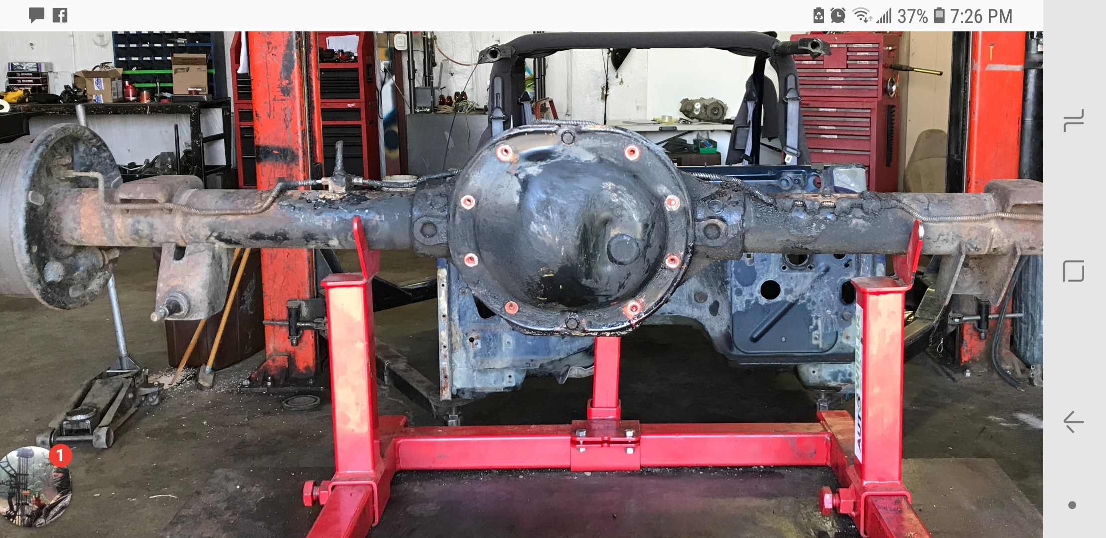 Jeep xj cherokee rear differential for Sale in Compton, CA - OfferUp