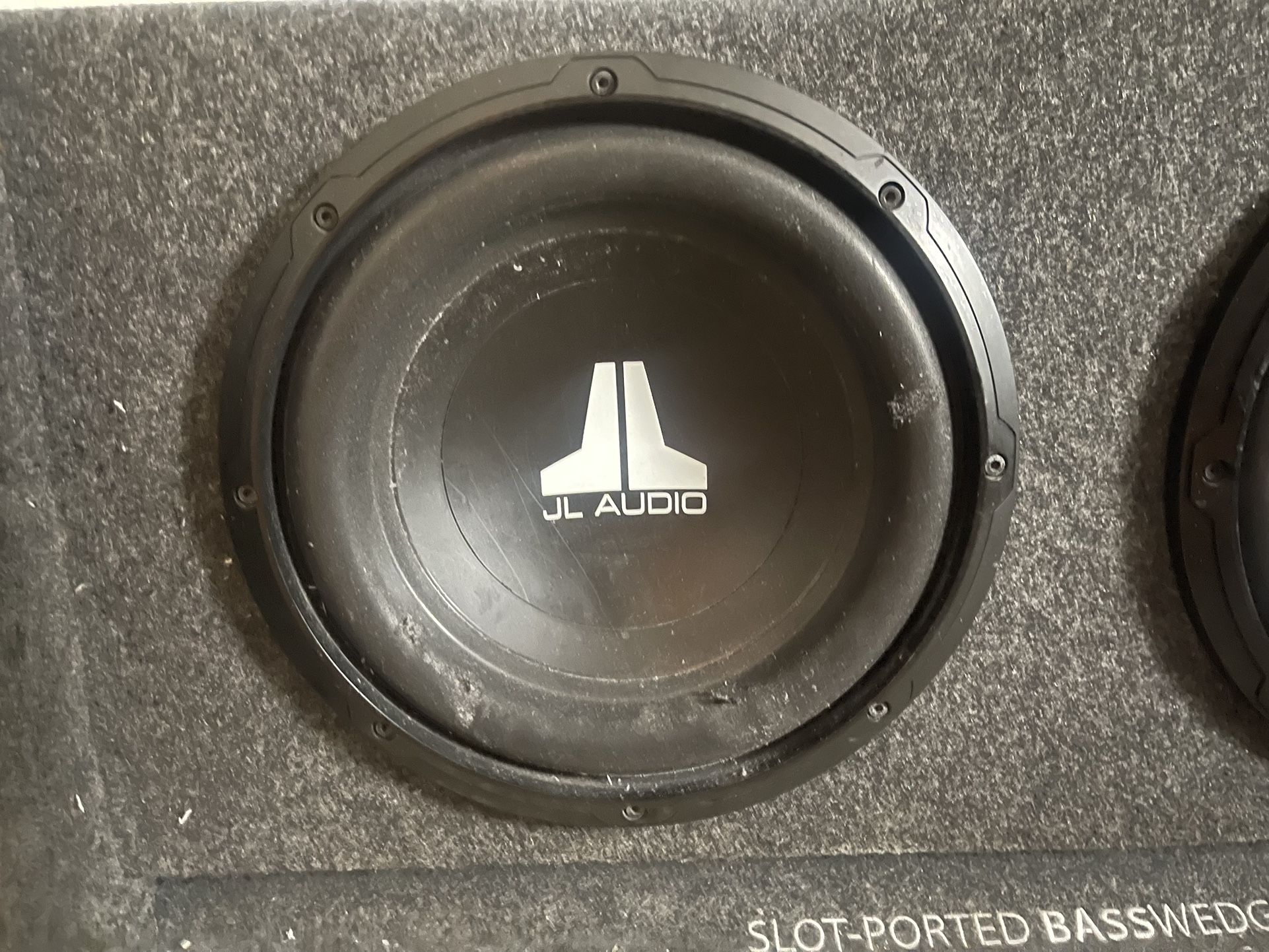 JL Audio, Two 12” Sub Woofers With Subwoofer Box for Sale in Los ...