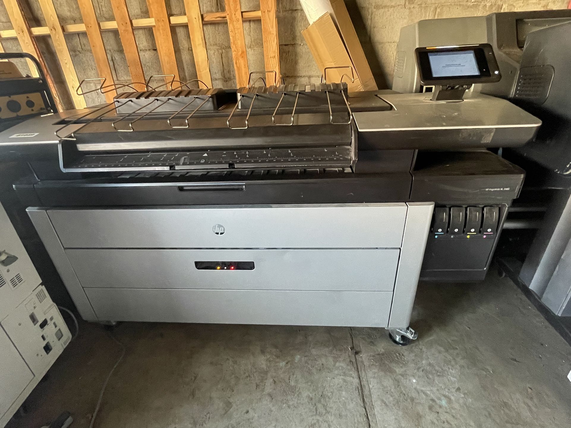HP Pagewide XL3900 Postscript Blueprint Color Poster With Scanner And ...