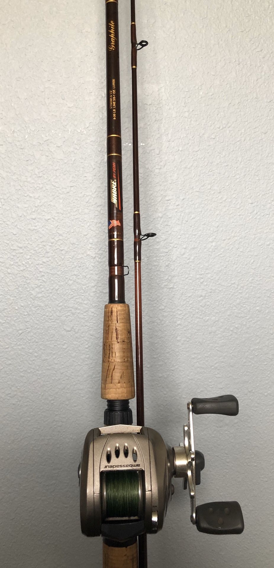 8.5’ Penn Sabre Salmon Steelhead Rod & Abu Garcia Reel for Sale in ...
